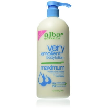 Alba Botanica Very Emollient Body Lotion, SPF 15, Daily Shade, 12 oz ...