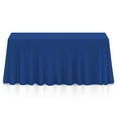 Lann's Linens Polyester Tablecloth - 90" x 156" Rectangular - Royal ...