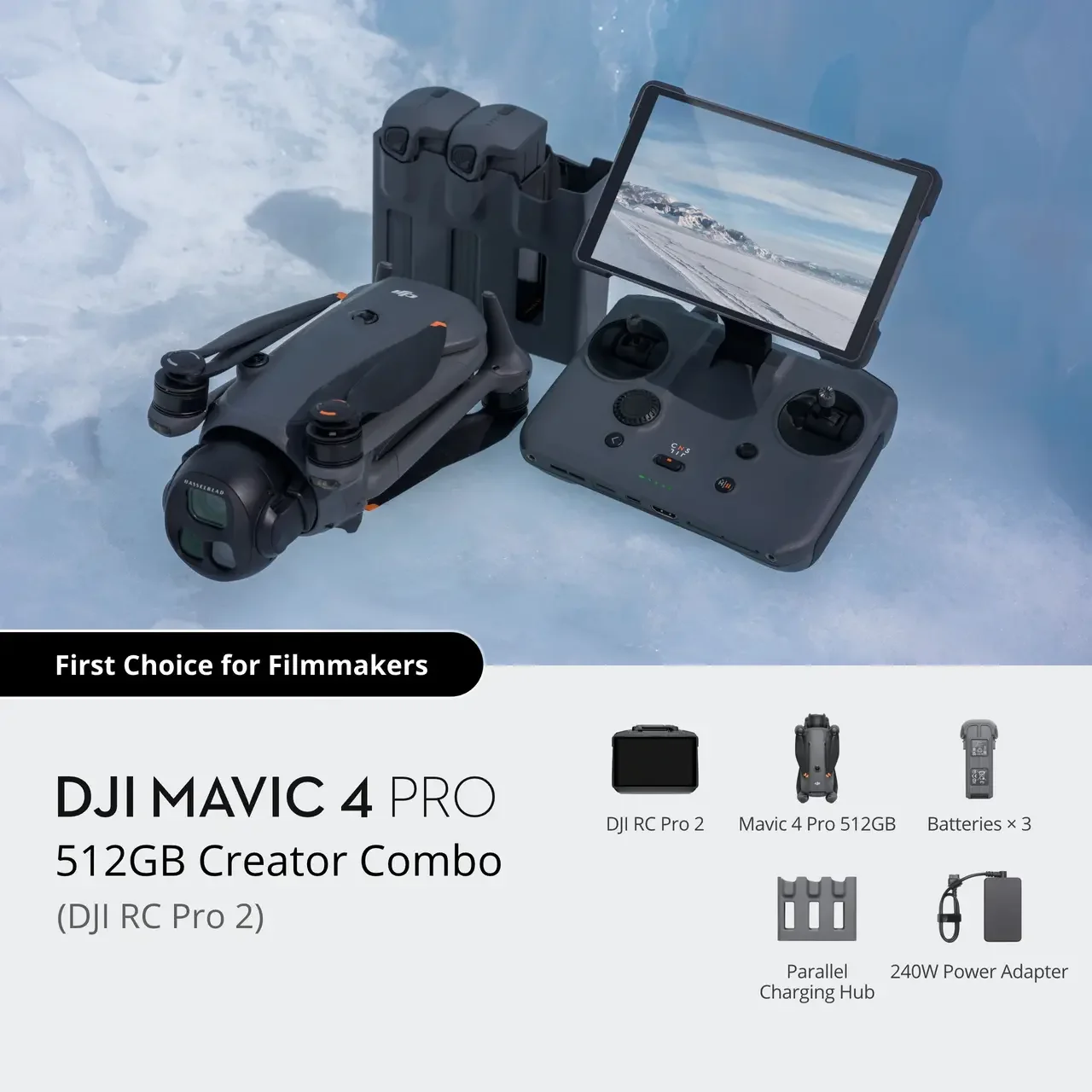 Click here for Dji Mavic 4 Pro 512gb Creator Combo prices