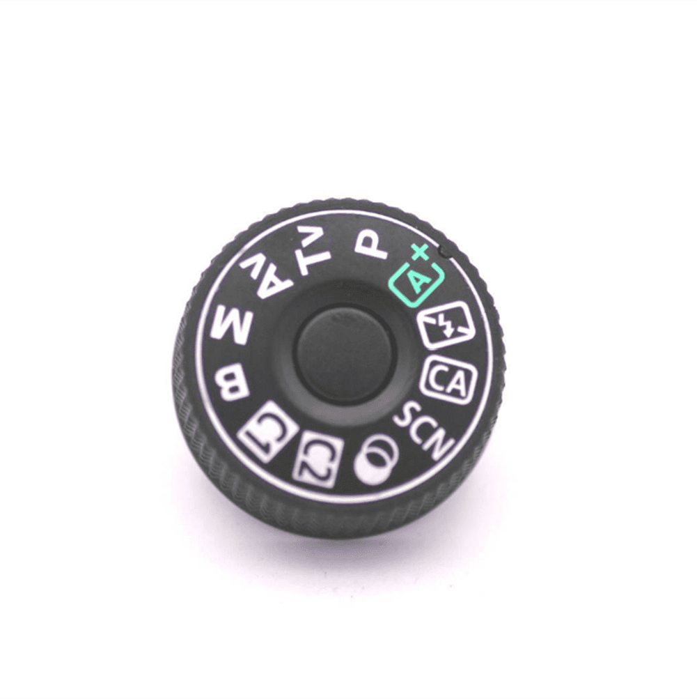 Camera Top Mode Dial Cover Lid Cap Function Mode Dial Signage Interface ...