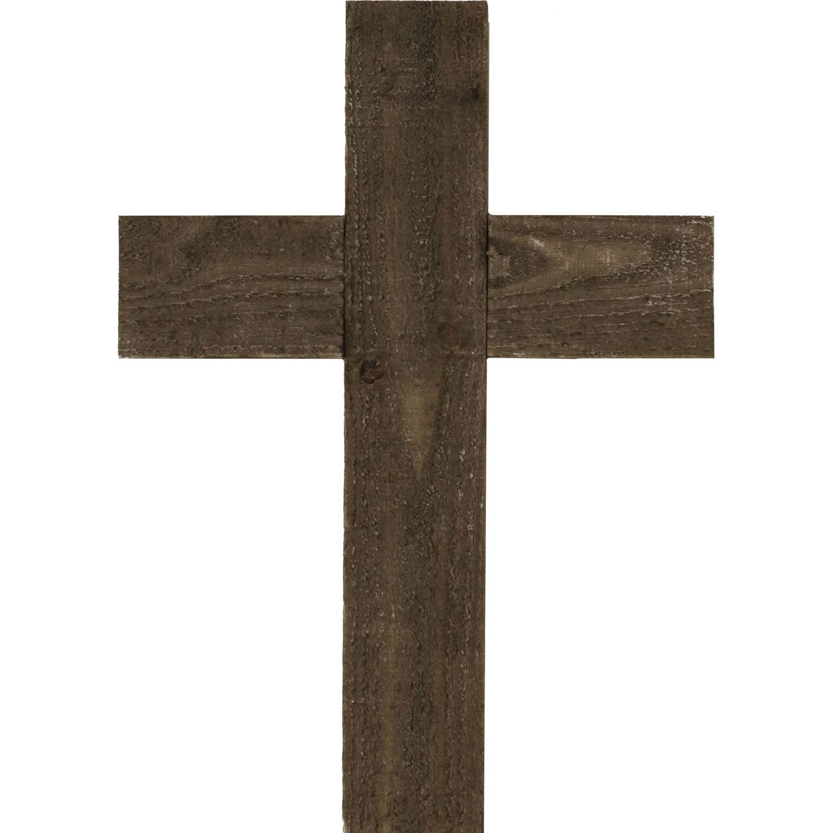 12"W x 16"H x 3/4"D Vintage Farmhouse Cross, Barnwood Decor Collection ...