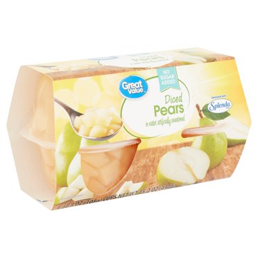 Great Value Pear Halves in Pear Juice, 15 oz - Walmart.com