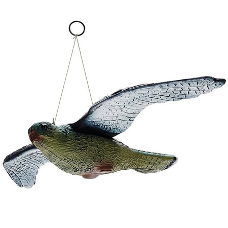 Premium Bird Repellent Fake Flying Hawk Decoy Hanging Lifelike Predator ...