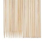 ALDKitchen Bamboo Sticks | 7-inch | Wooden Skewers for Corn Dogs, Candy ...
