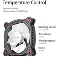 Aigo Z12 Computer Case Fan Reverse Ventoinha PC 120mm Rgb Fan Cooler ...
