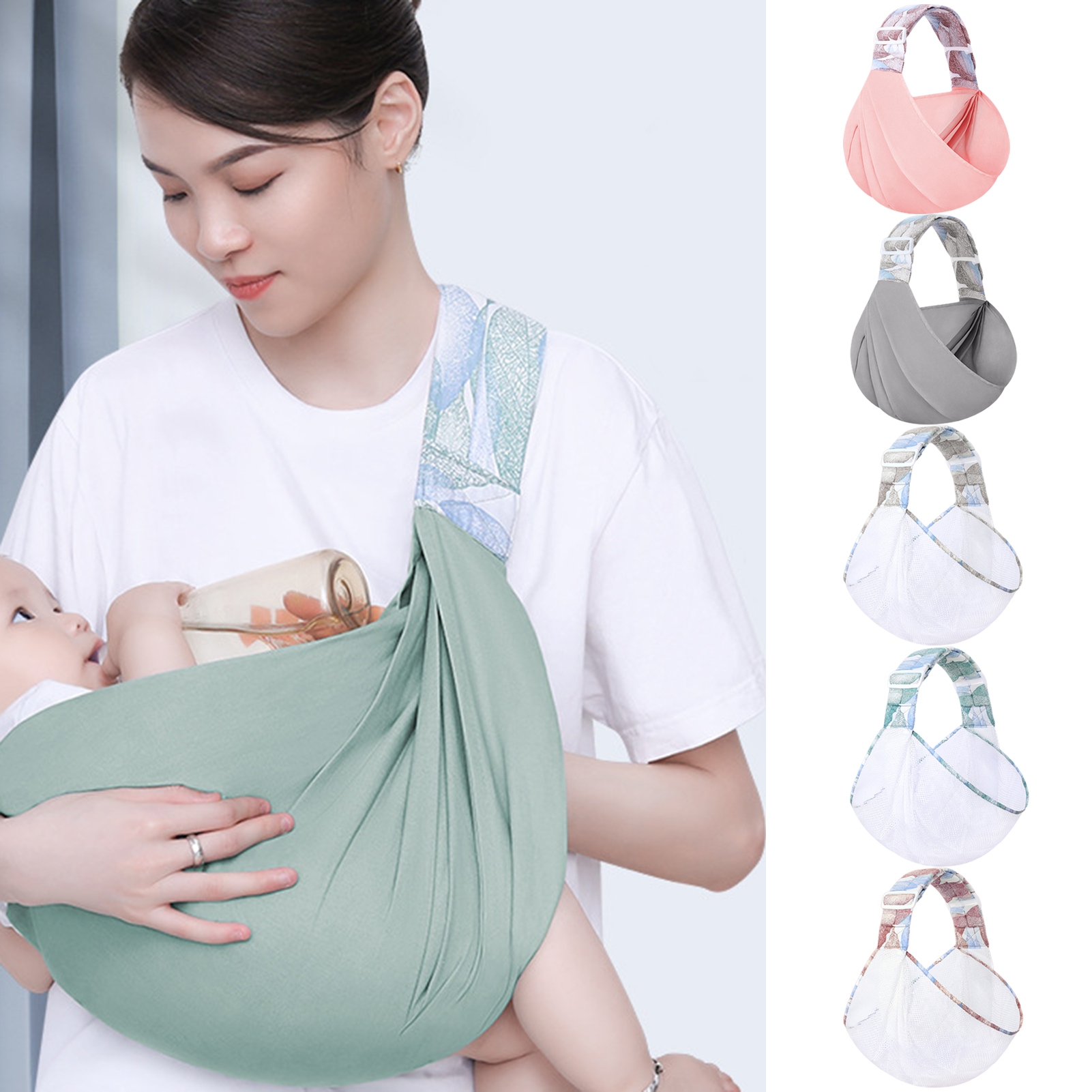 Mightlink Infant Carrier Sling Comfortable Ergonomics Uterine Design ...