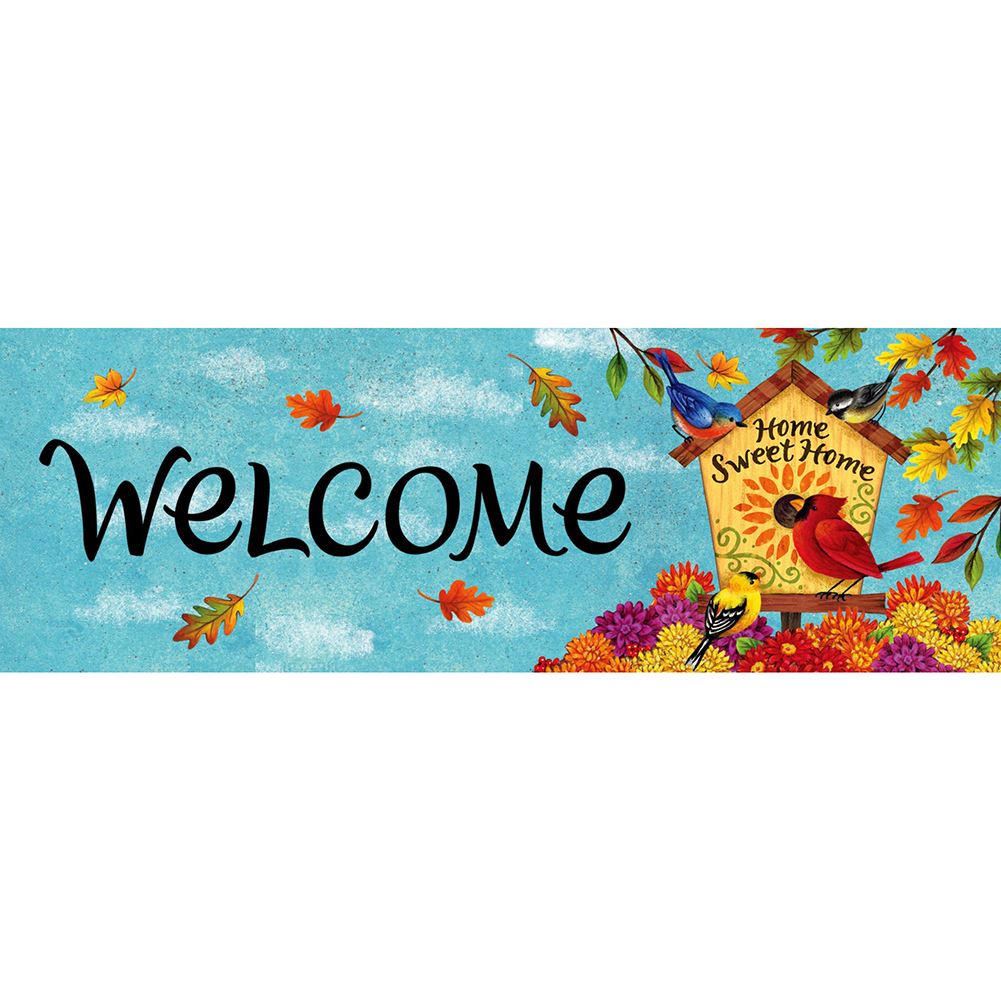 Custom Decor Signature Sign - Fall Songbirds - Walmart.com