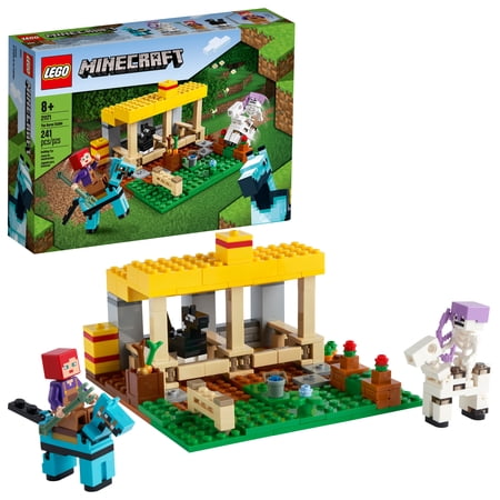 LEGO Minecraft The Horse Stable 21171 Building Kit – BrickSeek
