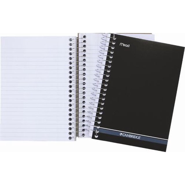 Cambridge® Wirebound Notebook, 7X5, 280 Page, Cambridge 7X5 Notebook ...