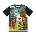 All Over Print Shirt Retro 80s Style Cartoon Medieval Dragon Weird ...
