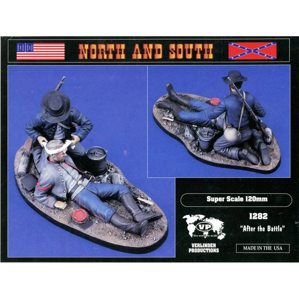 Verlinden Productions 120mm 1:16 After the Battle Two Figures Resin Kit ...