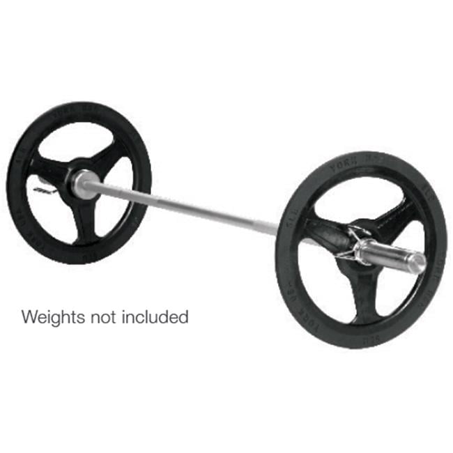 York Barbell Ultra Lite 6 ft. Aluminum Test Bar - 150 lbs - Walmart.com