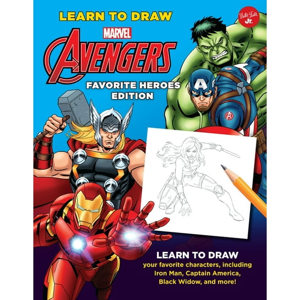 How To Draw Marvel Characters For Beginners