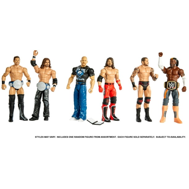 WWE Championship Showdown Battle 2-Pack Action Figures (Styles May Vary ...