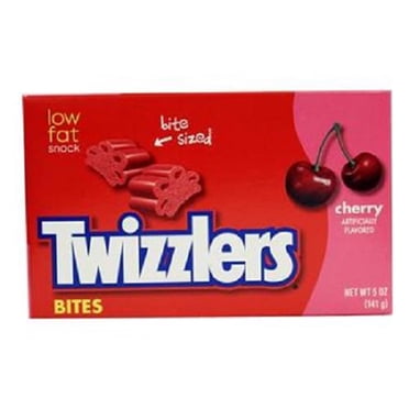 TWIZZLERS Pull 'n' Peel Licorice Candy, Cherry, 6.1 Ounce (Pack of 4 ...