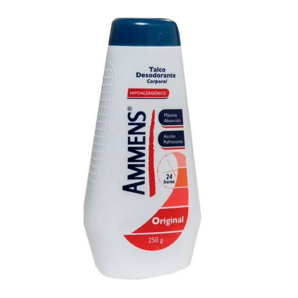 Talco Ammens Original 250g Bote | Walmart en línea
