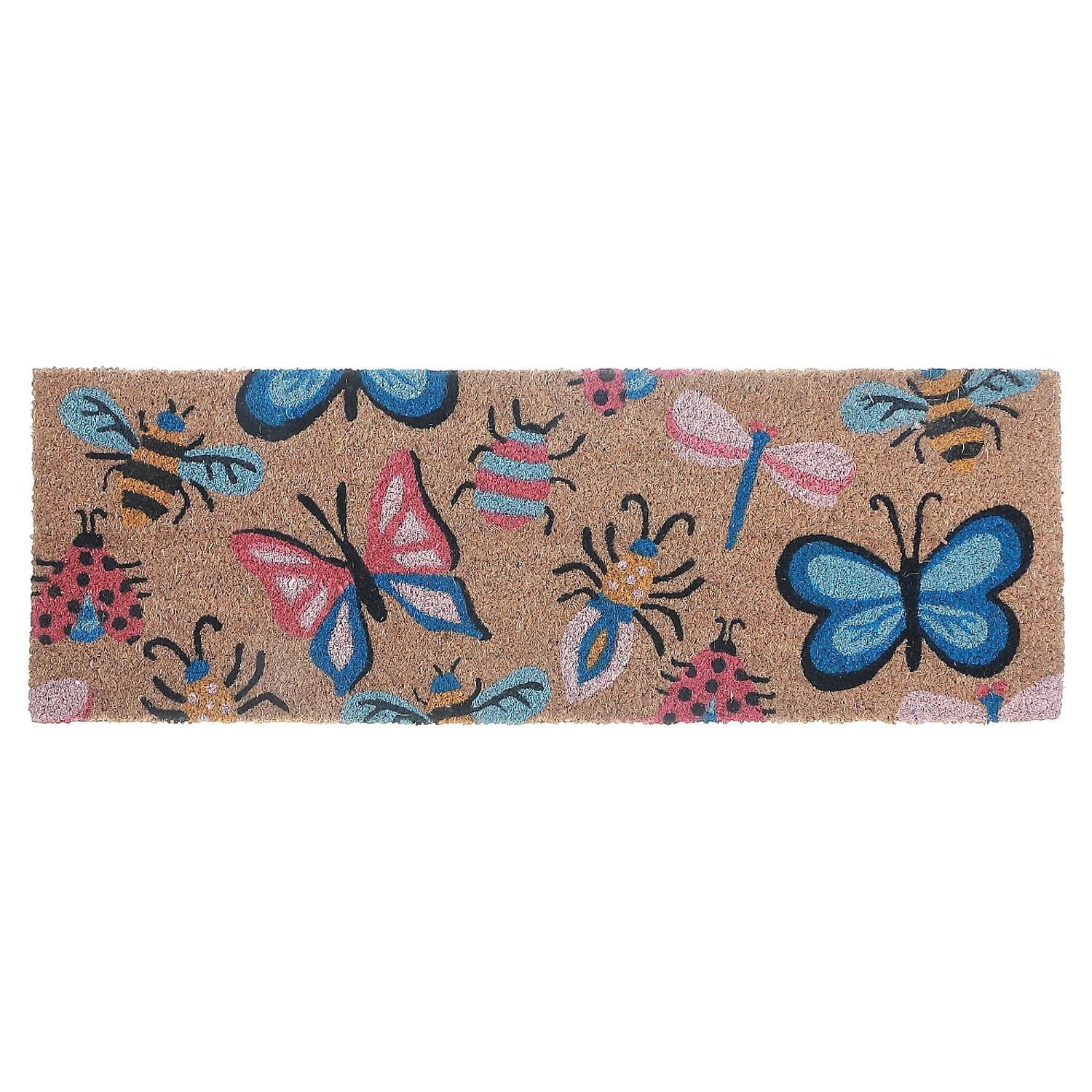 Click here for Ih Casadécor Coir Door Mat Butterflies & Bugs 10 X... prices