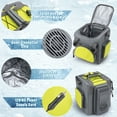 Paffenery 15 Quarts Car Cooler Plug in, 16L Small Electric Cooler, 12V ...