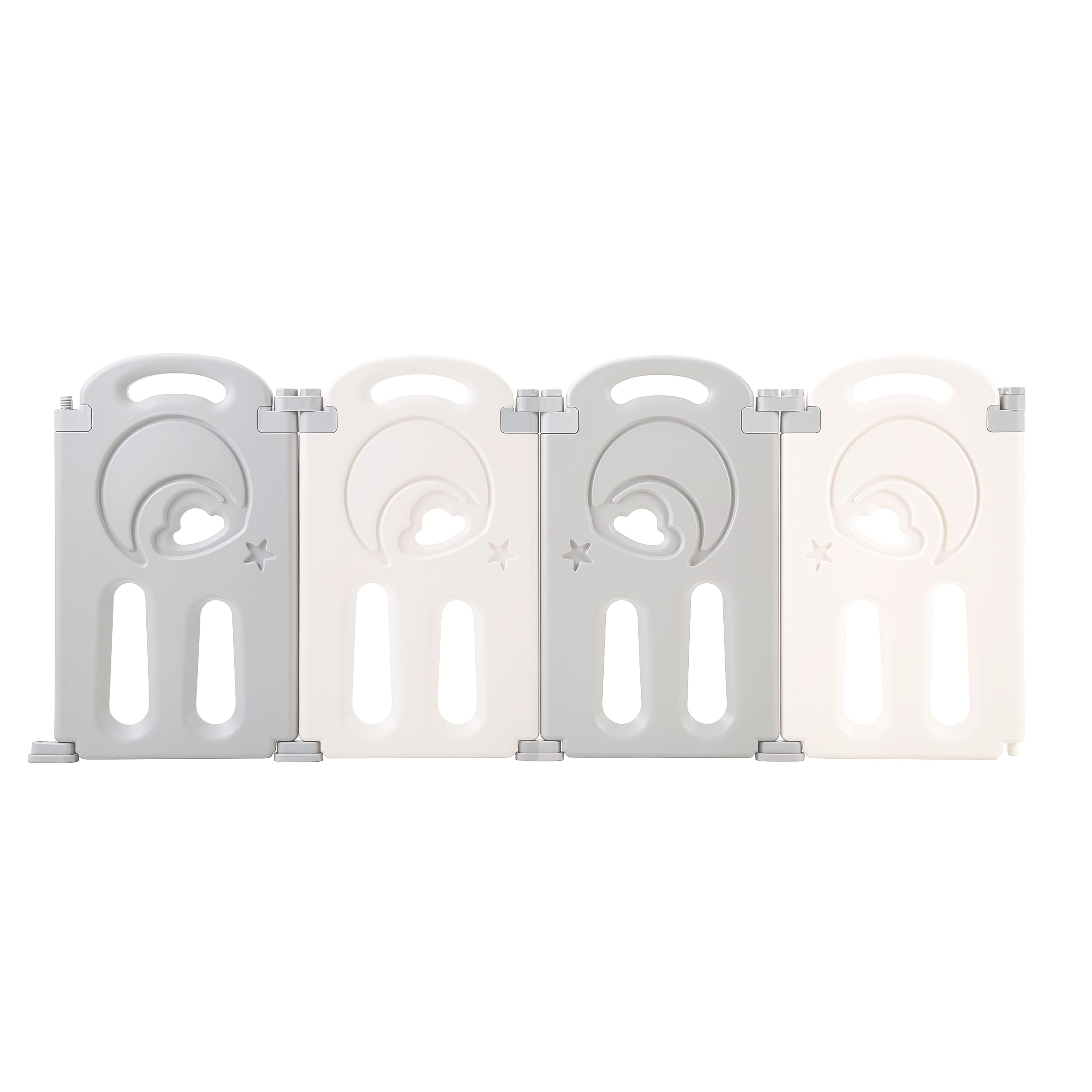 Fortella Cloud Castle Baby Playpen 4-Panel Extension, Connectors ...