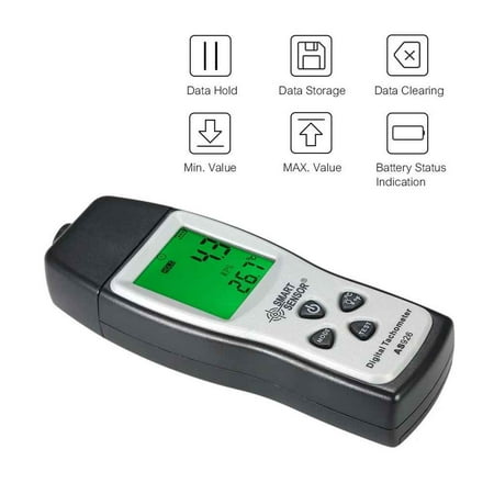 SMART SENSOR AS926 Digital Tachometer SMART SENSOR Speedometer ...