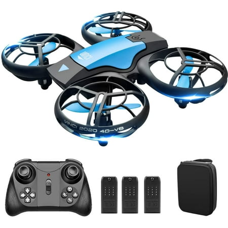 4DV8 Hand Operated Mini Drone for Kids Children RC Quadcopter with 3 ...