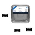 (5 pack) Mainstays 8" Aluminum Square Cake Pan, 2 Count - Walmart.com