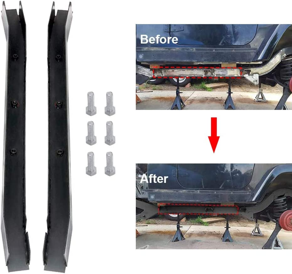 Buy ELITEWILL Center Skid Plate Frame Rust Repair Kit RH LH Fit for ...