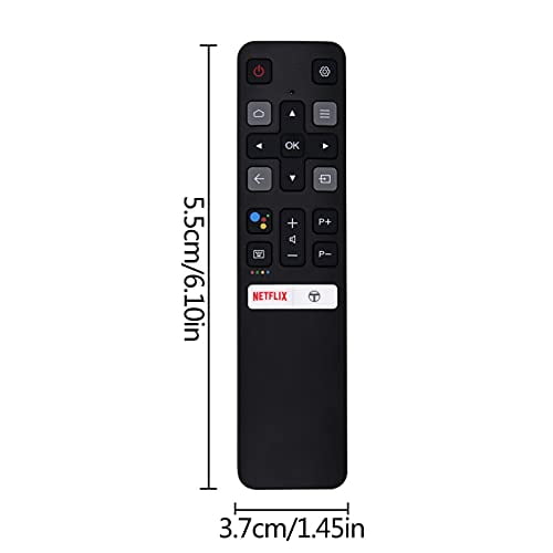 Buy Riry The New RC802V Replacement TCL Smart TV Remote Control with ...
