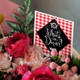 3drose, Whats for Dinner Fun Chalkboard and Red Checkered Foodie Theme ...