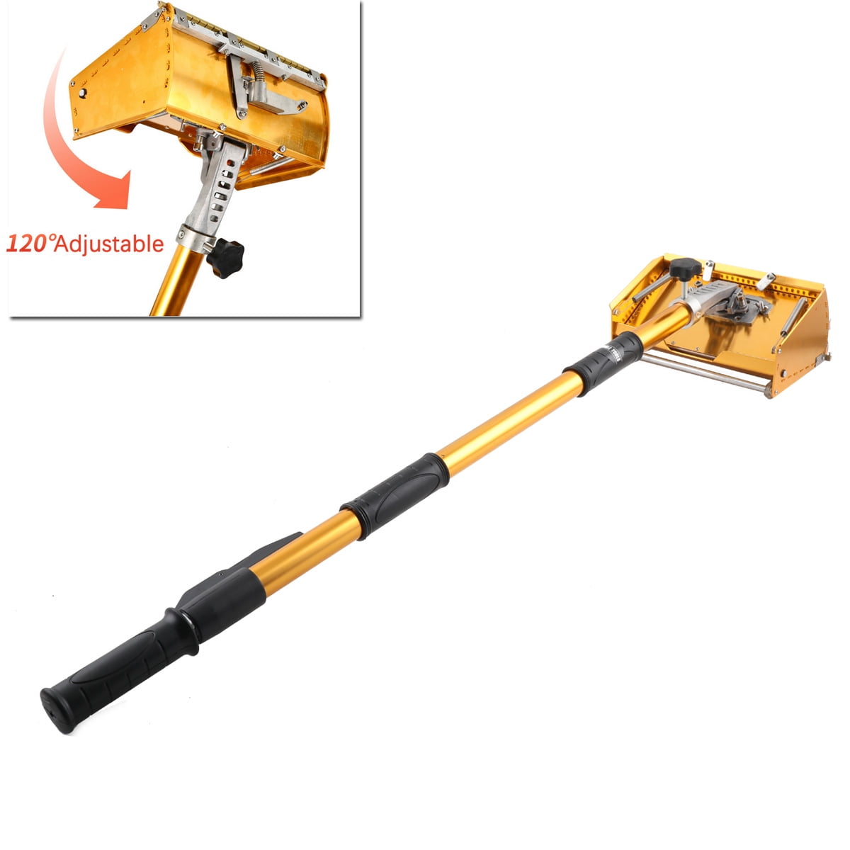 NICCOO Mud Compound Putty Drywall Flat Finishing Box Tool Box Handle ...