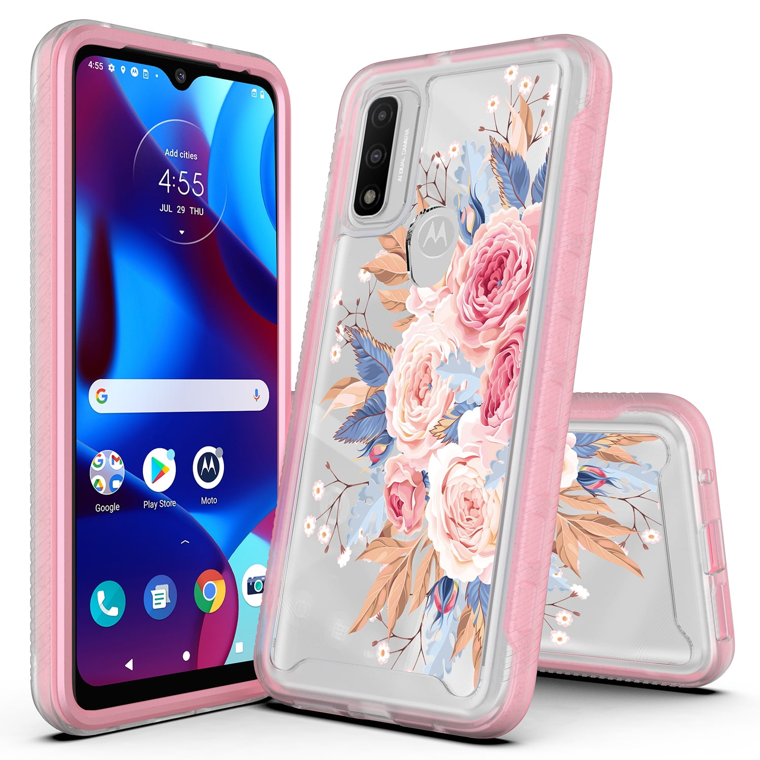 Rosebono Phone Case for Motorola Moto G Pure 2021 / Moto G Power 2022 ...