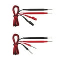 16-in-1 Silicone Jumper Wires with Electronical Alligator Clips Probes ...