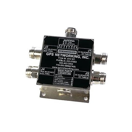 GPS Networking Inc. GPS Passive Antenna Splitter 1x4 N Type Connector ...