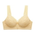 Xijirk Women Wireless Bra Tank Style Front Closure Daily Comfort ...