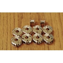 Teamwork For 10 NEW METAL BOBBINS CLASS 66 for SEWING MACHINE Models 66 ...