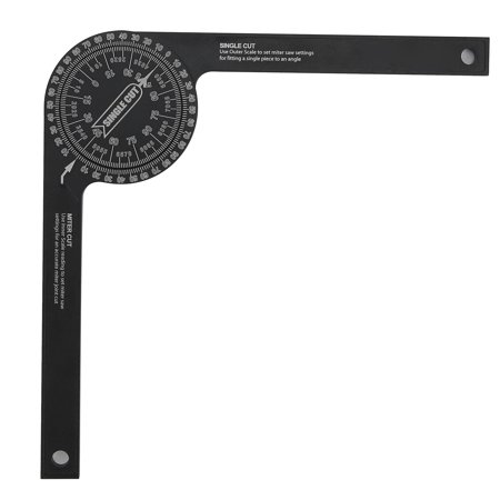 Protractor, Woodworking Tool 360 Degrees Angle Measuring Tool Angle ...