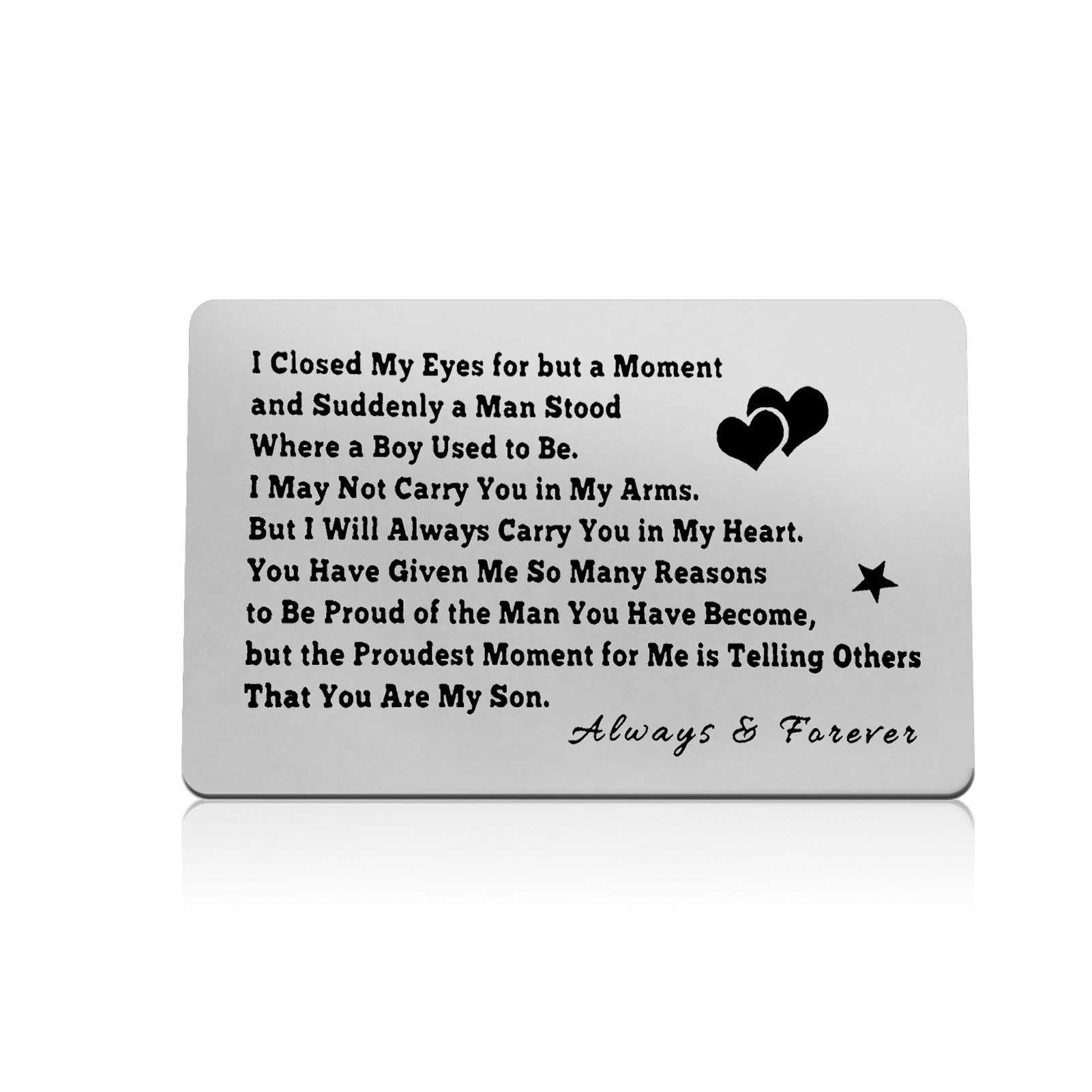Son Gift From Mom Christmas Birthday Graduation Wedding Gift From Mom