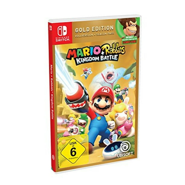 Batalla del Reino de Mario y Rabbids Edición Oro Nintendo Switch Ubisoft | Bodega Aurrera en línea