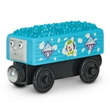 Fisher-Price Thomas & Friends Wooden Railway Logan, Big Blue Engines ...