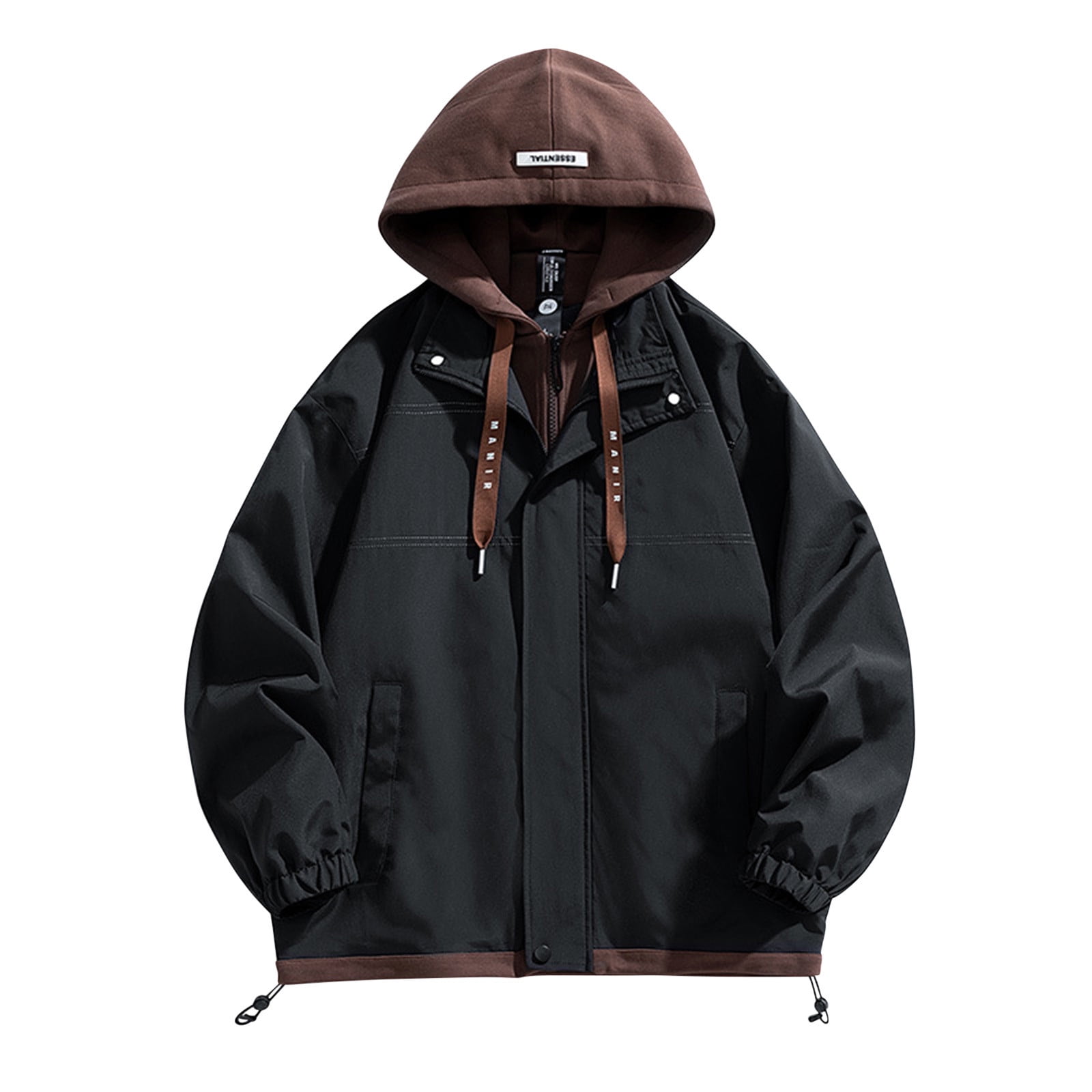 Click here for Wrkekc Mens Work Jacket Hooded Utility Cardigan Wi... prices