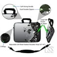 LSS 17 inch Laptop Sleeve Bag Notebook with Extra Side Pocket, Soft ...