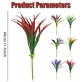 Artificial Gladiolus Leaf Pick Fake Greenery Stems for Floral Bouquets ...