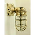 Nautical Vintage Style Passage Way Wall Mounted 90 Brass New Light With ...