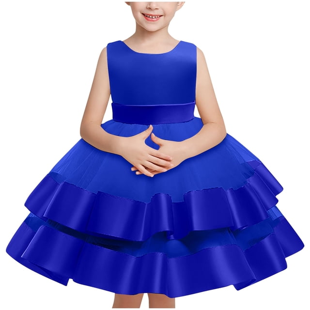 WRKEKC Robe d'Été pour Filles, Robe Décontractée pour Filles, Robe d ...