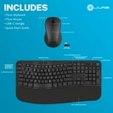 JLab Flow Mouse & Keyboard Bundle, Ergonomic, Multiple Connections ...