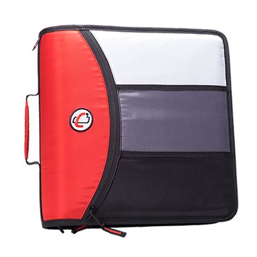 Case It Case-it Classic 2 3-Ring Zipper Binder Black D-251 - Walmart.com