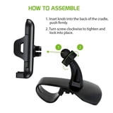 Dashboard Car Mount for iPhone 16/Pro/Max/Plus - Non-Slip Holder Cradle ...