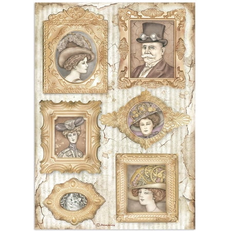 Stamperia Rice Paper Sheet A4-Frames, Lady Vagabond Lifestyle - Walmart.ca