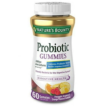 Nature’s Bounty Pre + Pro + Postbiotic Gummies for Digestive Health ...