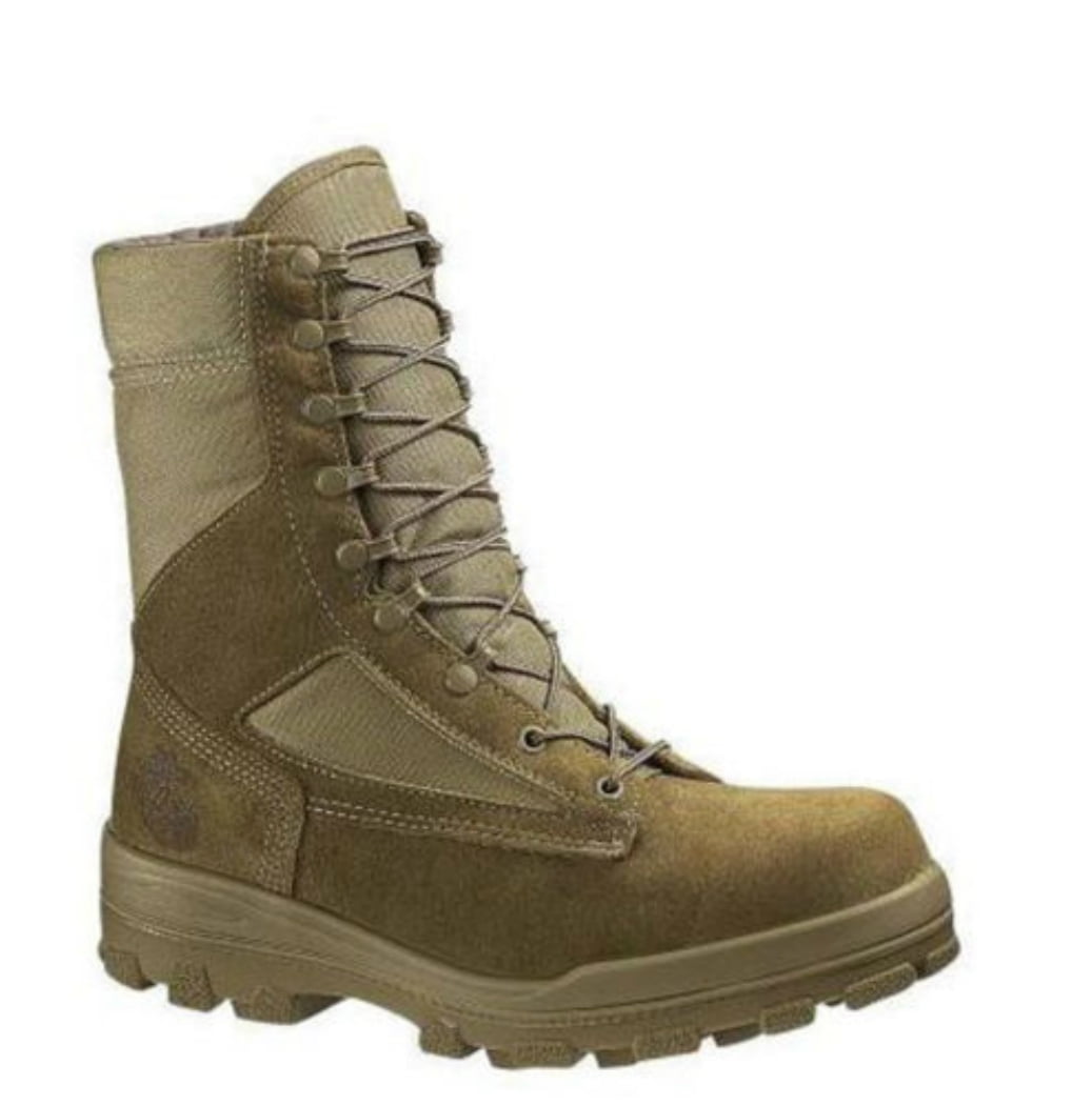 bates men's usmc durashocks hot weather military & tactical boot, olive ...